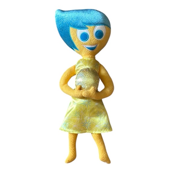 Disney | Toys | Disney Pixar Inside Out Joy Plush | Poshmark